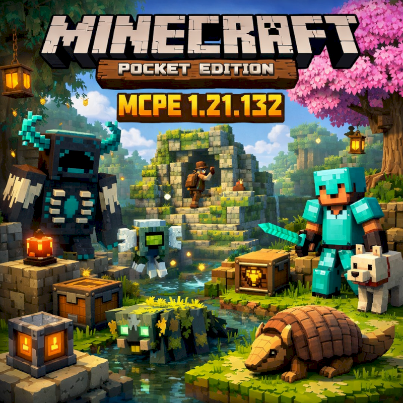 Comprar 🔥 Minecraft APK MCPE 1.21.132 ATUALIZADO 2026 - Minecraft ...